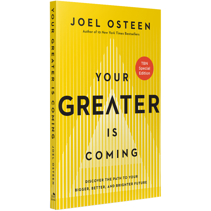 YOUR GREATER IS COMING - JOEL OSTEEN - TBN Pacific